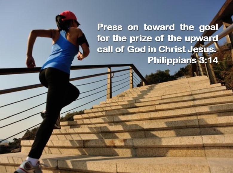 Take the First Step and Then Press On | God has your back!